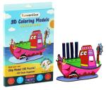 Buy Funvention 3D Coloring Model, Ship Stem for Kids Age 5Y+ Online at ...