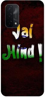 Buy Zepboom Oppo A74 5G, Cph2263 Multicolor Plastic Jai Hind Printed ...