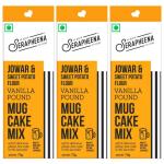 Buy Serapheena Vanilla Pound Mug Cake Mix, 70g x 3 | Jowar and Sweet Potato Flour, Gluten Free ...