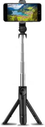 Buy Glarixa XT-02 360 Rotate Bluetooth Selfie Stick Stand Tripod for ...