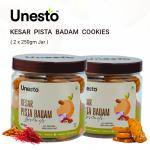 Buy Unesto Kesar Pista Badam Biscuits (2 x 250 gm packs) Online at Best Prices in India - JioMart.