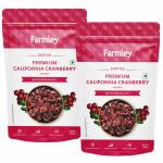 Buy Farmley Premium California Whole Dried Cranberries, Handpicked ...