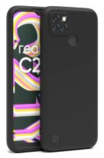 Buy U&E Black Silicone Back Cover For Realme C25Y Online at Best Prices ...