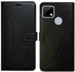 Buy AmericHome Realme C25, RMX3193 Black Rubber, Cloth, Artificial ...