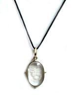 Buy Astroghar Leo Zodiac Simha Rashi Symbol Engraved White Metal White ...