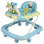 Buy Goyal's Baby Musical Walker - Foldable & Height Adjustable - Blue ...