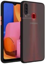 Buy Cowboy Samsung Galaxy A20S Black, Smoke Plastic Shock Proof Back ...