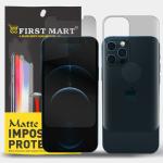 Buy FIRST MART Matte Front and Back Impossible Flexible Fiber Tempered ...