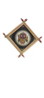 Buy SABAI GRASS Handmade Multicolor Square Wood Palm Leaf Photo Frame ...