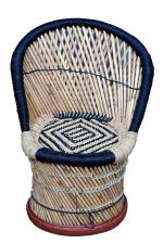 Buy Bharat Mudda House Eco-Friendly Pure Handmade Bamboo Mudda Chair ...