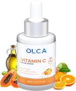 Buy OLCA Vitamin C Facial Serum | Antioxidant Strengths, Brightens ...