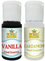 Buy Mr.Kool Liquid Flavouring Essence | Vanilla 20ml and Cardamom 20ml | Combo 40ml Online at ...
