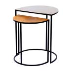 Buy The Craft Corner Nesting Table White & Black Size 18x12x21.5 Online ...