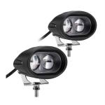 Buy AllExtreme EX2OFW2 2 LED Oval Projector Fog Light Auxiliary Spot ...