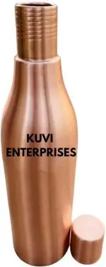 Buy KUVI Enterprises Handcrafted Copper Water Bottle - 1200 ml Online ...