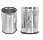Buy UPEN Stainless Steel Solid Dustbin (10*14) And Perforated Dustbin ...