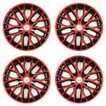 Buy PRIGAN Black Red 12 Inch Wheel Cover (Available in 12, 13, 14, 15 ...