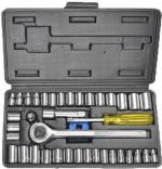 Buy PPE 40 Pcs Combination Socket Wrench Tool Set Tool Kit Socket Set ...