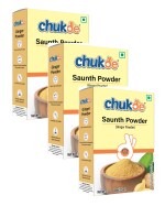 Buy Chukde Saunth, Ginger Powder, 300g, Pack of 100g x 3 Online at Best ...