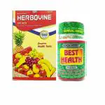 Buy herbshd HERBOVINE Syrup 450ml & BEST HEALTH Capsule (combo pack ...