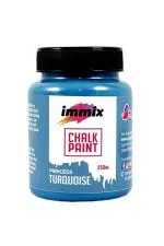Buy Immix Princess Turquoise Chalk Paint 250ml (Pack Of 1) Online at ...