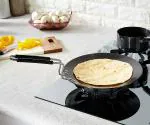 Buy RBGIIT Hard Anozied Roti Paratha Phulka Tawa, 22 cm Diameter with ...