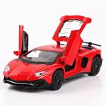 Buy Dezicon Ecom Red, Black Plastic, Metal Lp-750 Model Toy Car Online ...