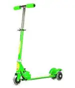 Buy DOMENICO Adjustable Height Foldable Green 3 Wheel Road Runner ...