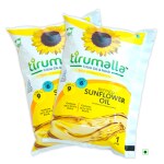 Buy Tirumalla Refined Sunflower Oil - 2 Liter, Combo Pack of 2 x 1 Liter Pouch Online at Best ...