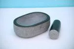 Buy MYNAKSHA Pure Granite Stone Mortar and Pestle Set, Kalvam,kharad ...