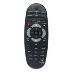 Buy HDF Plastic Tv Remote Control For Philips In-Built D2H Set-Top Box ...