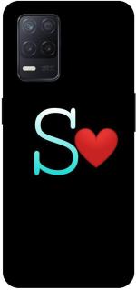 Buy Zepboom Realme 9 5G, Rmx3388 Black Plastic S Alphabet Printed Dual ...