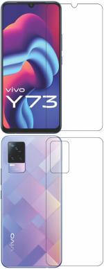 Buy Gs Smart Front And Back Tempered Glass For Vivo Y73, V2059, Y73 ...