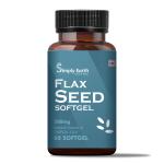 Buy Simply earth Cold Pressed Flax seeds oil Omega with extra Virgin ...