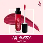 Buy I'm Classy - Liquid Matte Lipstick Wine Pink Shade Transfer Proof ...