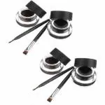 Buy NNBB Gel Eyeliner 6 g (Brown, Black) PACK OF 4 12 g (BLACK , BROWN ...