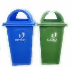 Buy Cello Dome Dustbin 60 LTR (Green & Blue) Online at Best Prices in ...