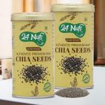 Buy 24 nuts Premium Raw Chia Seeds (500gm Pack of 2) Online at Best Prices in India - JioMart.