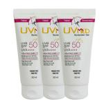 Buy Uvmed Tinted Sunscreen Cream SPF 50(50ml) : Pack of 3 Online at ...