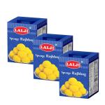 Buy LALJI Foods Sponge Rajbhog 3Kg (1Kg x 3) | Soft and Spongy Sponge Rajbhog by LALJI | A Royal ...