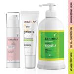 Buy Dermina Skin Care Combo Pack Vitamin C Skin Lightening ...