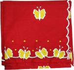 Buy Tutli Putli Women Red Embroidered Pure Cotton Dupatta Online at ...