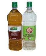 Buy AV AROGYA Combo of 2 Cold / Wood Pressed Sesame/ Gingelly oil 1 L & Coconut Oil 1 L (PACK OF ...