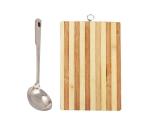 Buy FIRST FRONT Stainless Steel Kitchen Tools Chamcha With Wooden ...