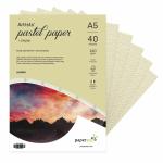Buy Paper Pep Artists' Pastel Papers 160GSM A5 Avorio (Cream) Unicolor ...