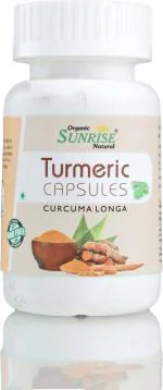 Buy Organic Sunrise Natural Turmeric Capsules Joint Health and Anti ...