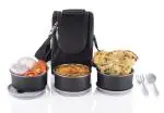 Buy ATMAN NEW 3 CONTAINER LUNCHBOX IN STAINLESS STEEL MATERIAL DAILY ...