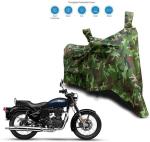 Buy Amarud Bike cover Green Two Wheeler Cover For Royal Enfield ...
