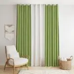 Buy Yarnis Elegant Polyester Solid Plain Curtain for Home, Living Room, Bedroom Decor I Pack of ...