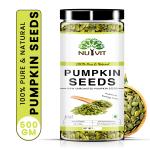 Buy Nutvit Raw, Unroasted Pumpkin Seeds with protein, fiber, minerals ...